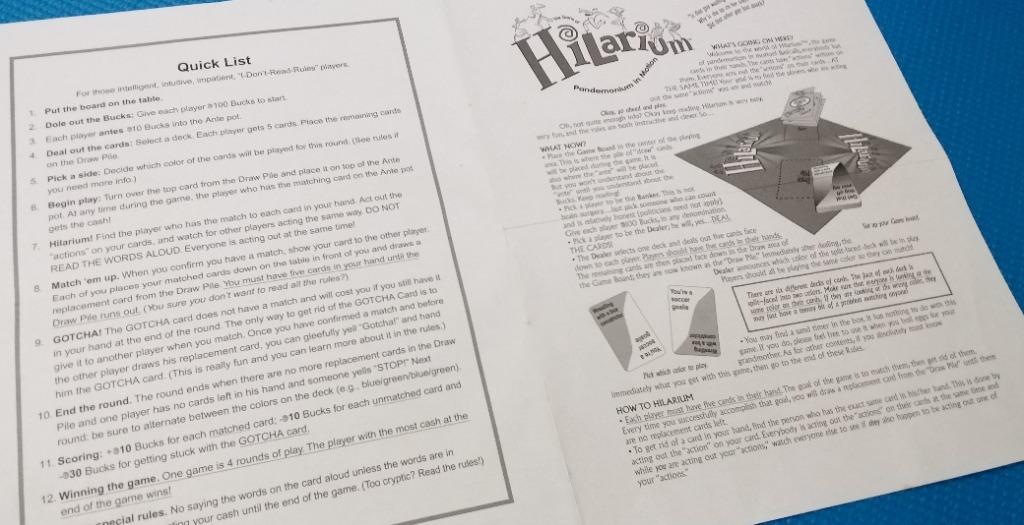 Hilarium, Hobbies & Toys, Toys & Games on Carousell