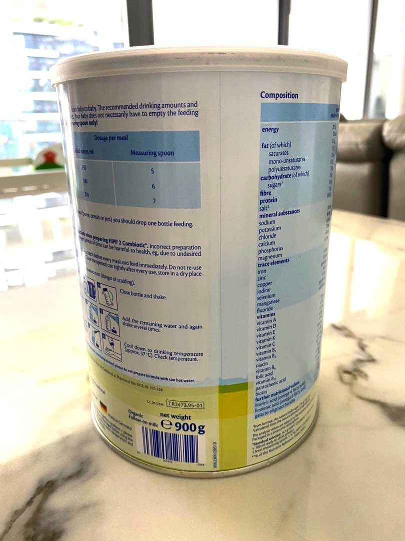 Hipp Milk Formula / Step2 / 900g, Babies & Kids, Nursing & Feeding ...