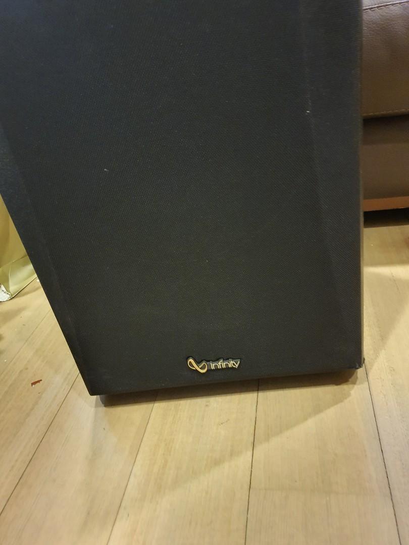 Infinity SM 125 pair of speakers good, Audio, Other Audio Equipment on ...