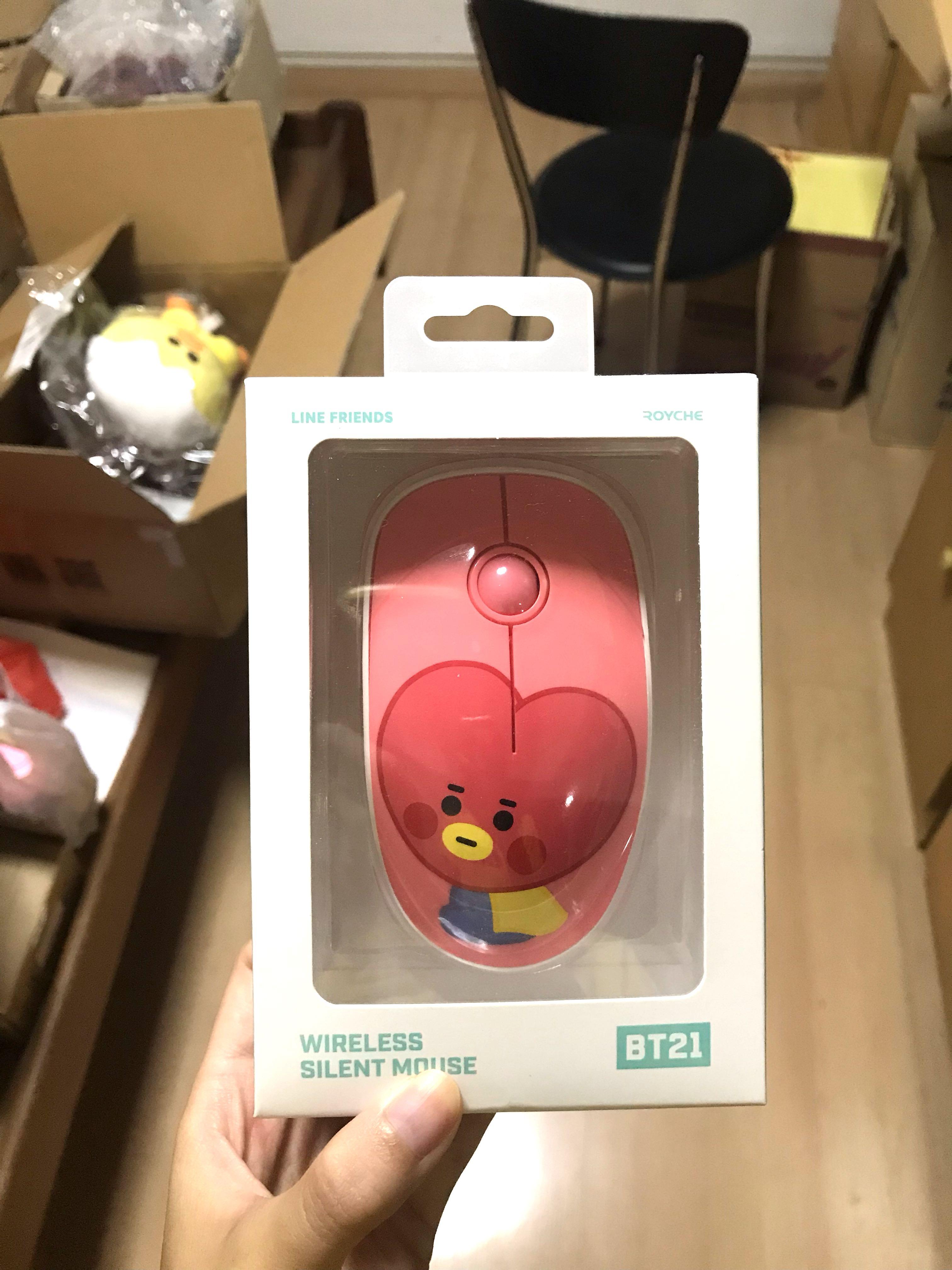 BT21 Tata Baby Wireless Mouse, Entertainment, K-Wave on Carousell