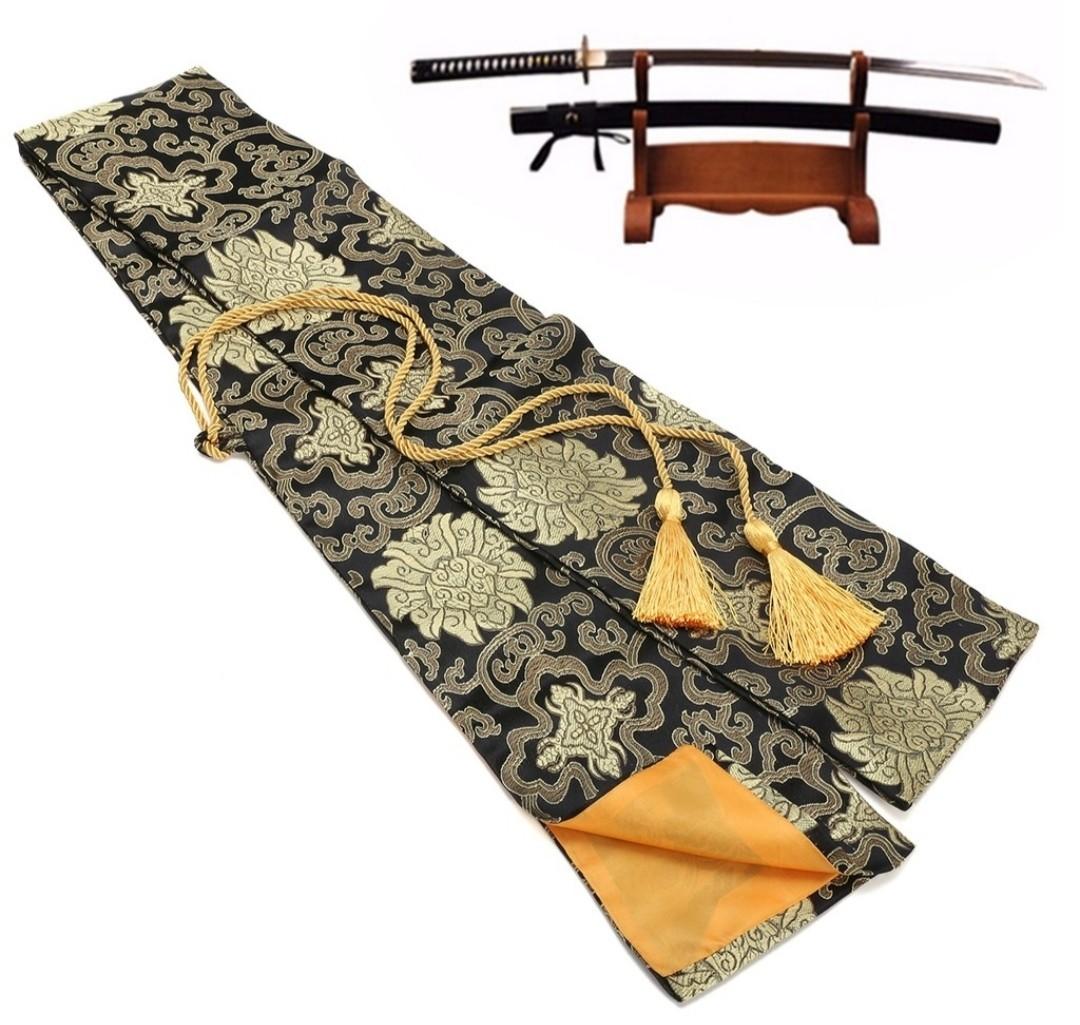 (Last piece) Japanese pattern bag for samurai katana sword, Hobbies ...