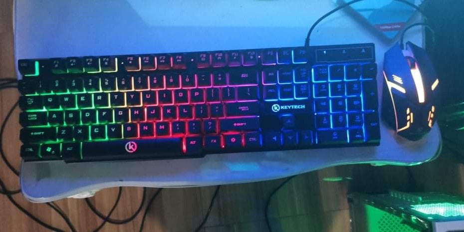Keytech Keyboard Mouse Computers And Tech Parts And Accessories Computer Keyboard On Carousell