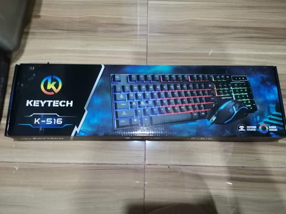 Keytech Keyboard Mouse Computers And Tech Parts And Accessories Computer Keyboard On Carousell