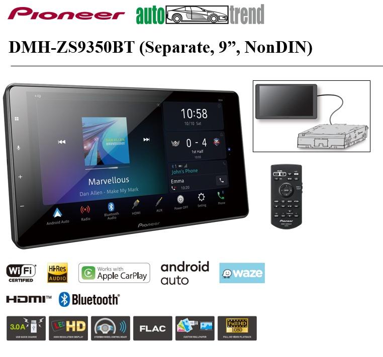Pioneer DMH-ZS9350BT 9" Multimedia Player, Car Accessories, Accessories ...