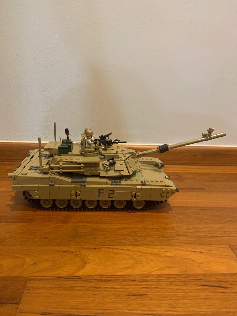 LEGO Kazi M1A1 Abrams Tank, Toys & Games, Bricks & Figurines on Carousell