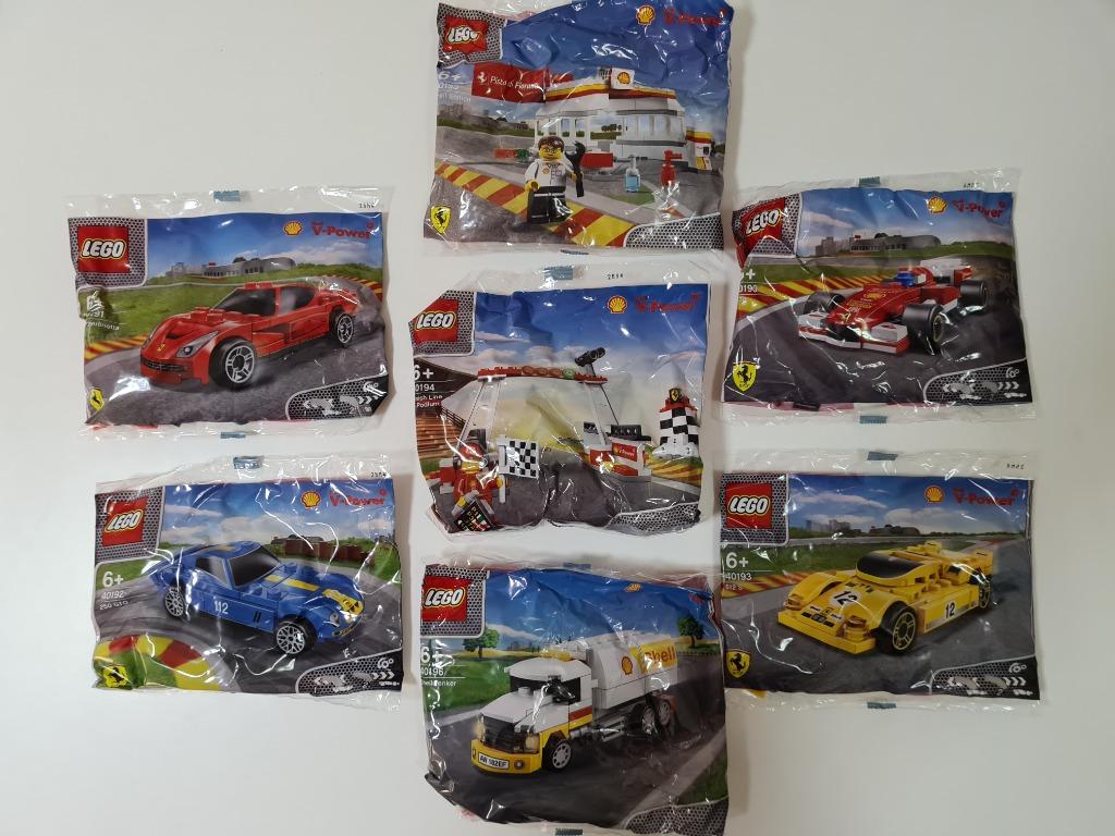 LEGO SHELL FERRARI 2012 2014 COMPLETE SET 14 PCS, Hobbies & Toys, Toys ...