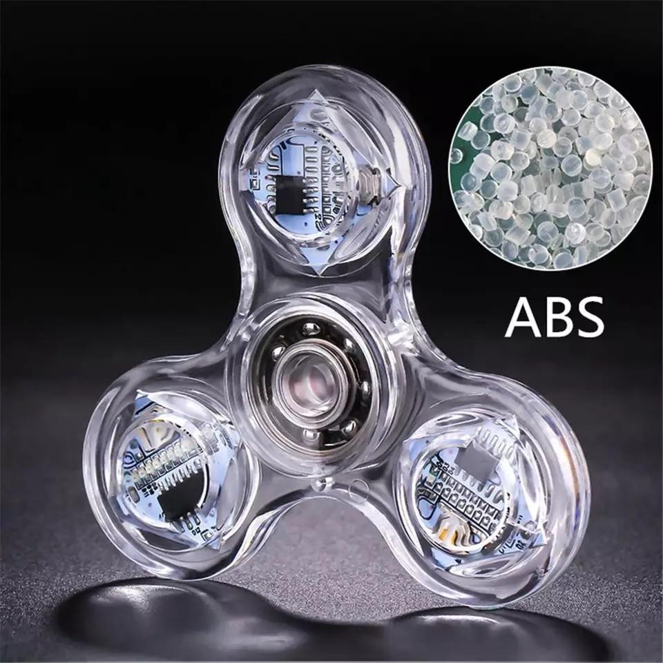Luminous RGB LED Fidget Spinner, Everything Else on Carousell