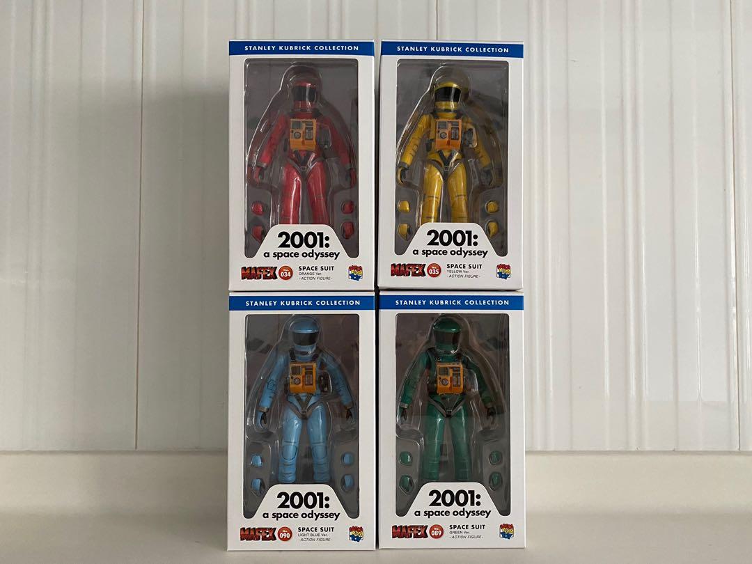 Medicom Mafex 2001: A Space Odyssey Stanley Kubrick Collection Set ...