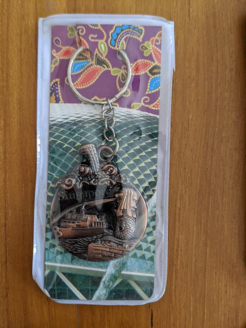 Merlion Singapore keychains, Hobbies & Toys, Stationery & Craft ...