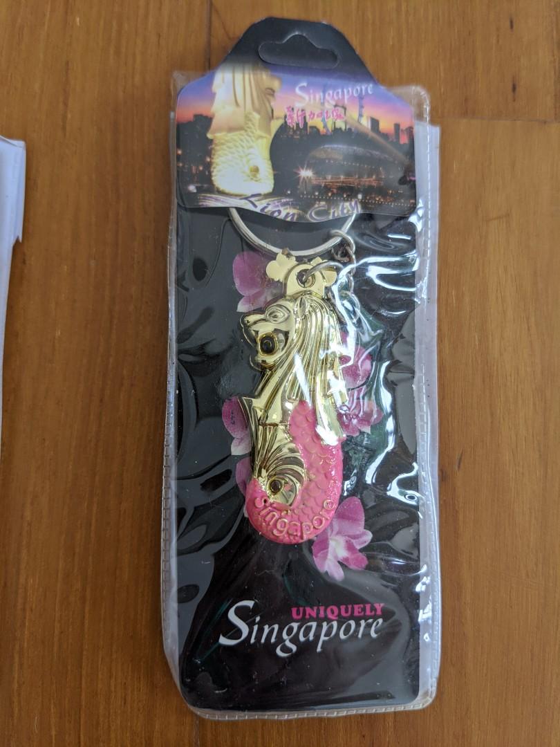 Merlion Singapore keychains, Hobbies & Toys, Stationery & Craft ...