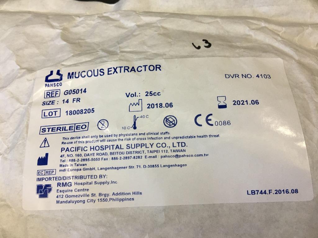 mucus mucous extractor 25ml, Everything Else, Others on Carousell