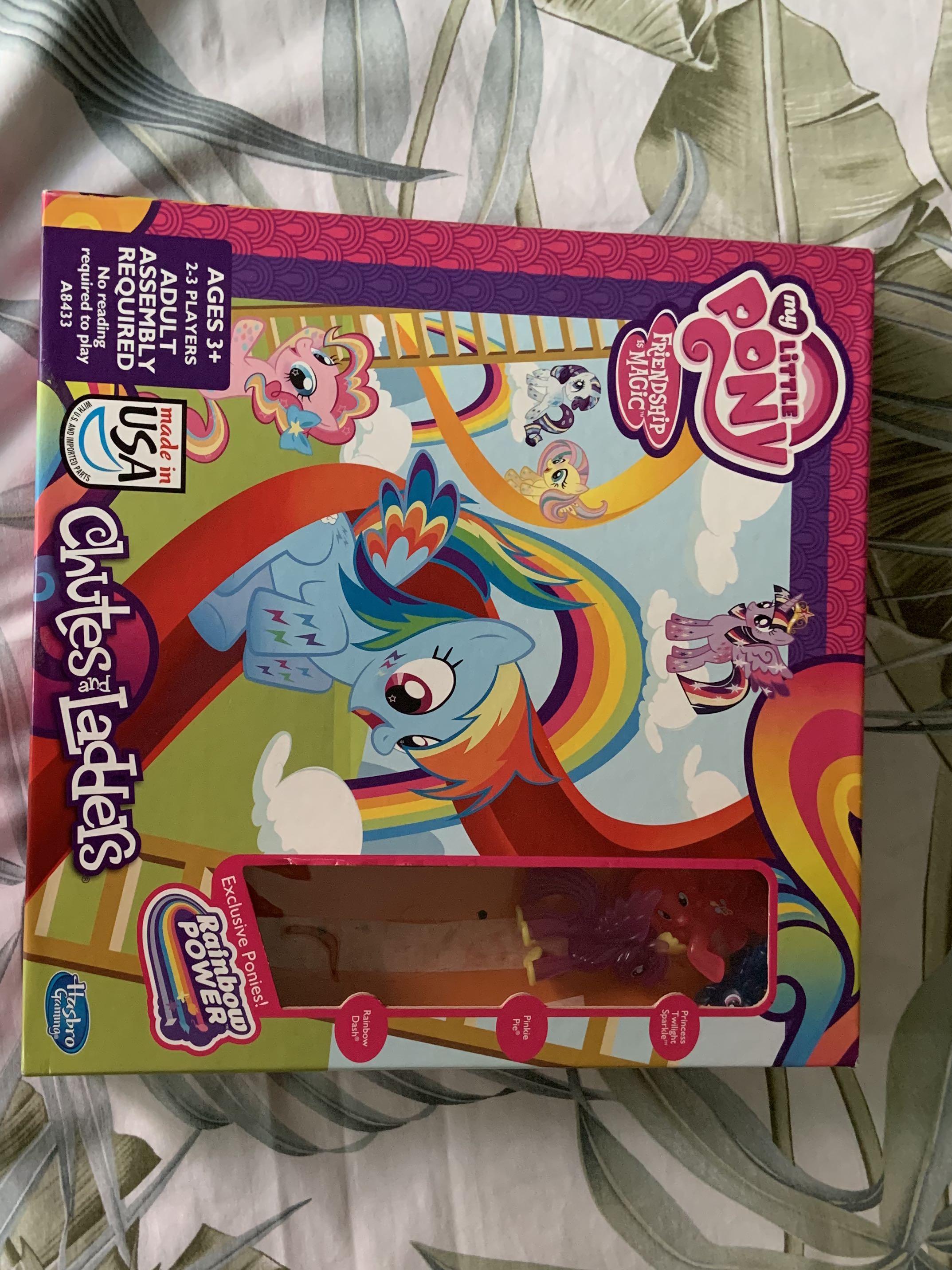 My little pony chutes and ladders, Hobbies & Toys, Toys & Games on ...