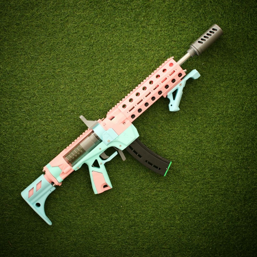 Nerf 16mm 6 string scar barrel, Hobbies & Toys, Toys & Games on Carousell