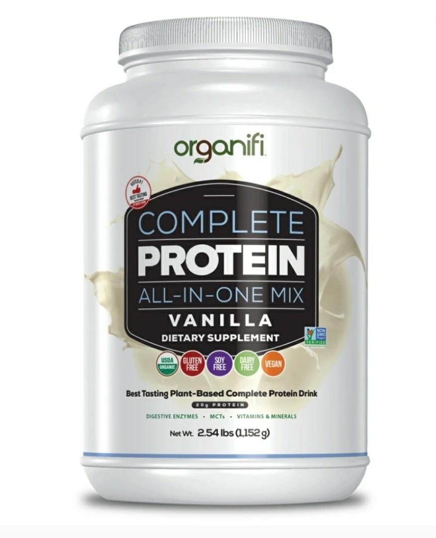 Organifi Complete Protein All-In-One Mix (Delivery included), Food ...