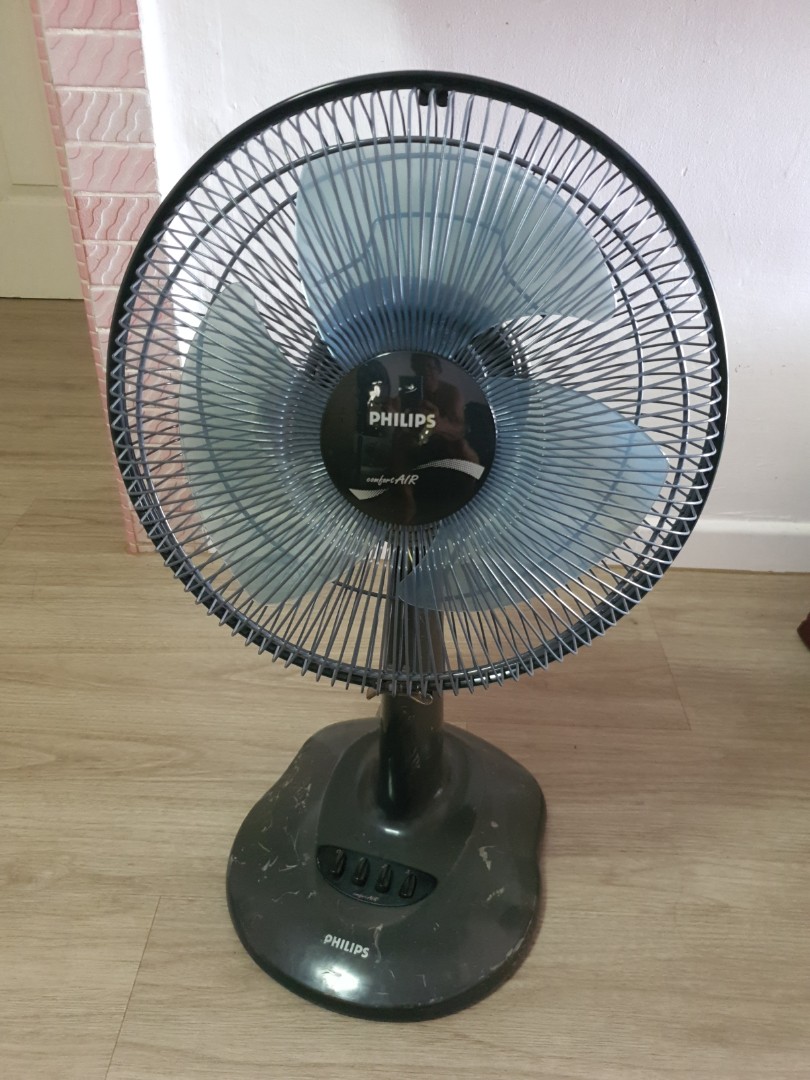 Philips 12" Table Fan, Furniture & Home Living, Lighting & Fans, Fans ...