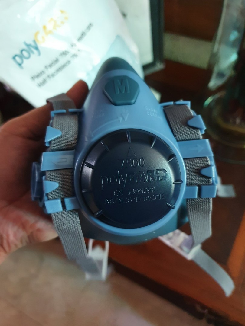 PolyGard 7500 Half Face Respirator, Commercial & Industrial, Construction Tools & Equipment on ...