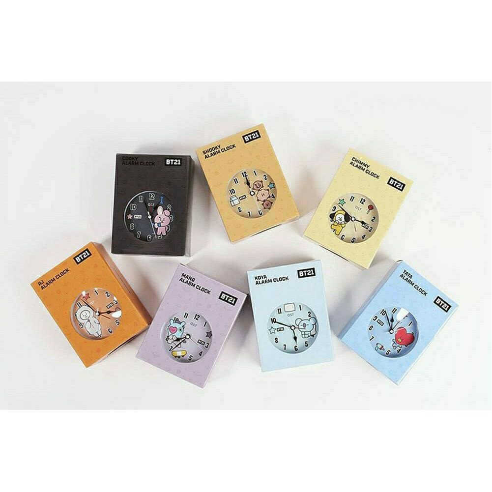 Preorder : BTS BT21 Official X O.S.T Table Alarm Clock, Hobbies & Toys ...