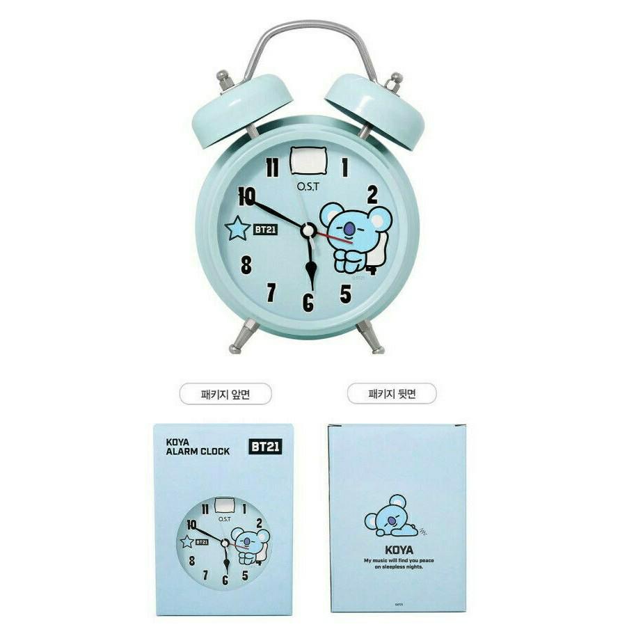 Preorder : BTS BT21 Official X O.S.T Table Alarm Clock, Hobbies & Toys ...