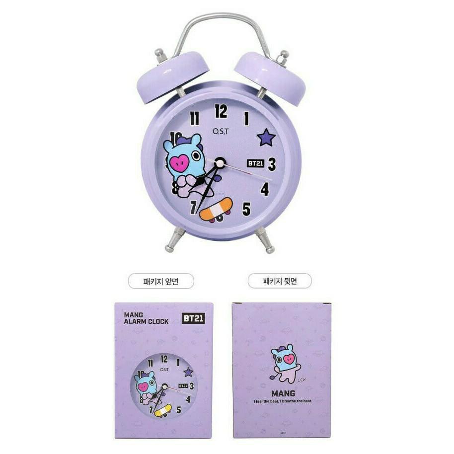Preorder : BTS BT21 Official X O.S.T Table Alarm Clock, Hobbies & Toys ...