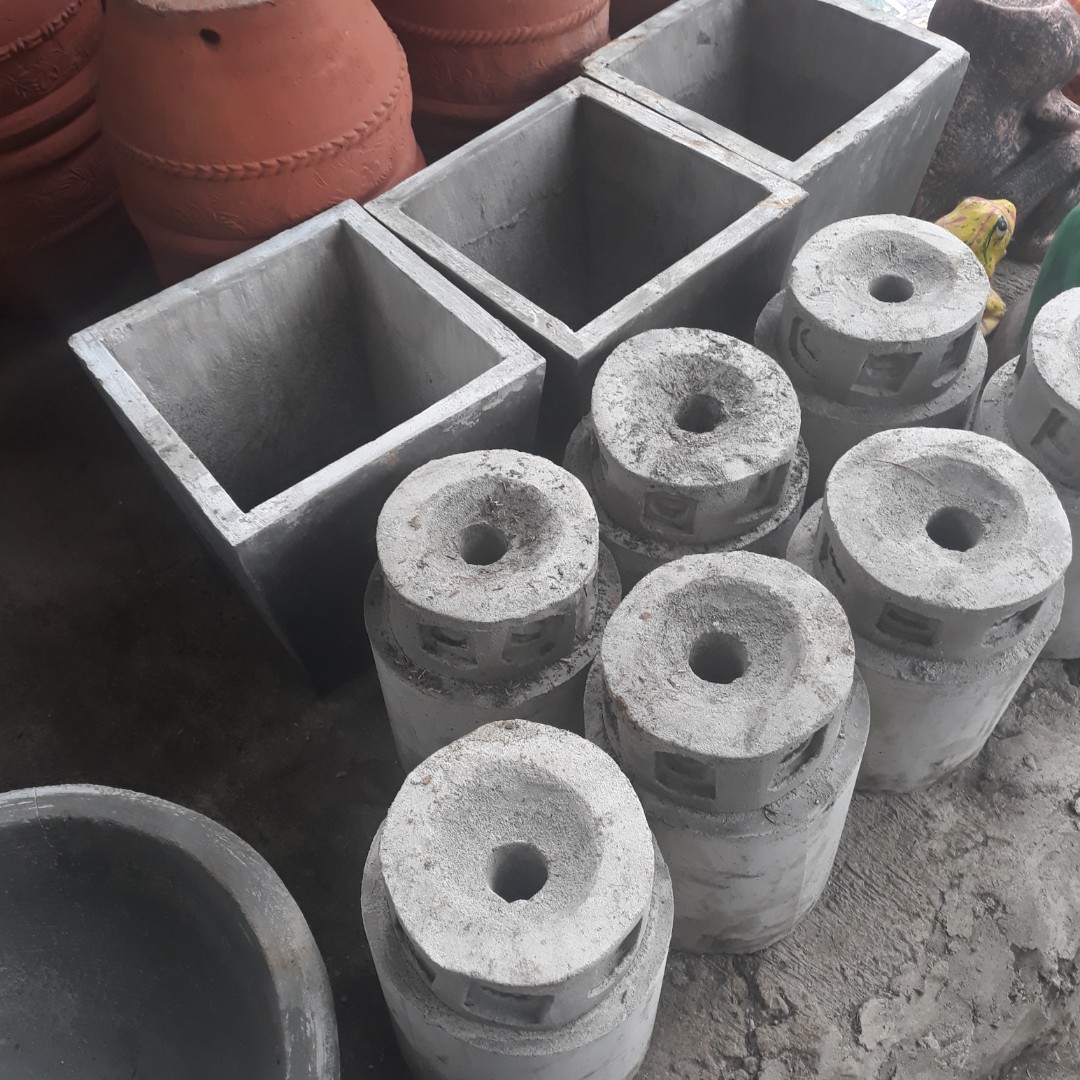 Simento pot, Furniture & Home Living, Gardening, Plants & Seeds on ...