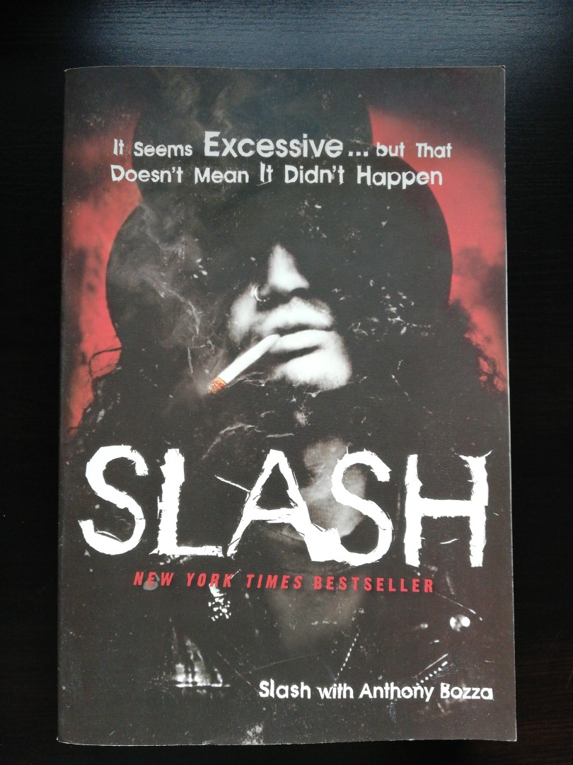 Slash Autobiography (Guns n' Roses), Hobbies & Toys, Books & Magazines ...
