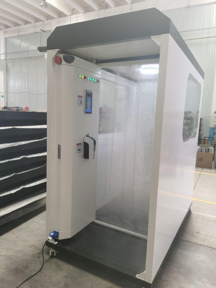 Smart Temperature Measurement & Disinfecting Channel. Disinfecting ...