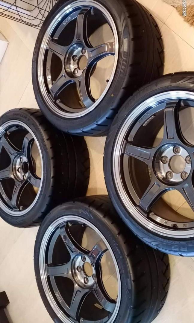 SSR GTX 03, Car Parts & Accessories, Mags and Tires on Carousell