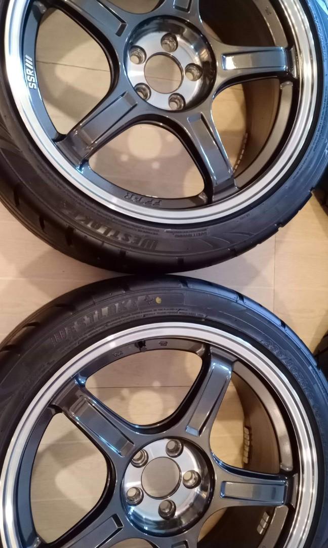 SSR GTX 03, Car Parts & Accessories, Mags and Tires on Carousell