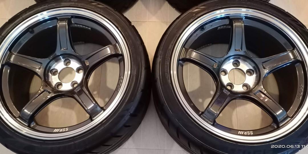 SSR GTX 03, Car Parts & Accessories, Mags and Tires on Carousell