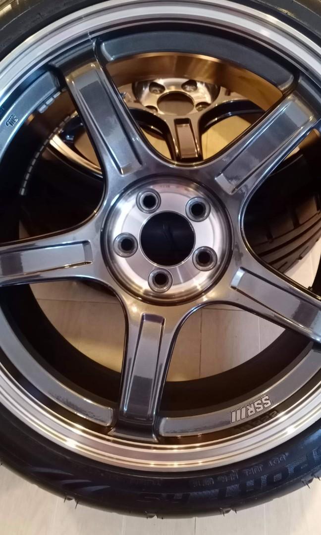 SSR GTX 03, Car Parts & Accessories, Mags and Tires on Carousell