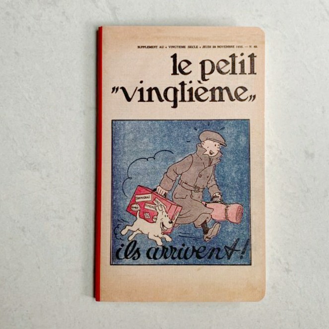 Tintin Petit Suitcase Notebook (Official Tintin Store merchandise ...