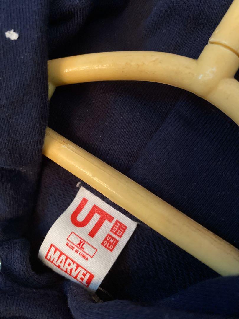 Uniqlo marvel hoodie, Men's Fashion, Tops & Sets, Hoodies on Carousell