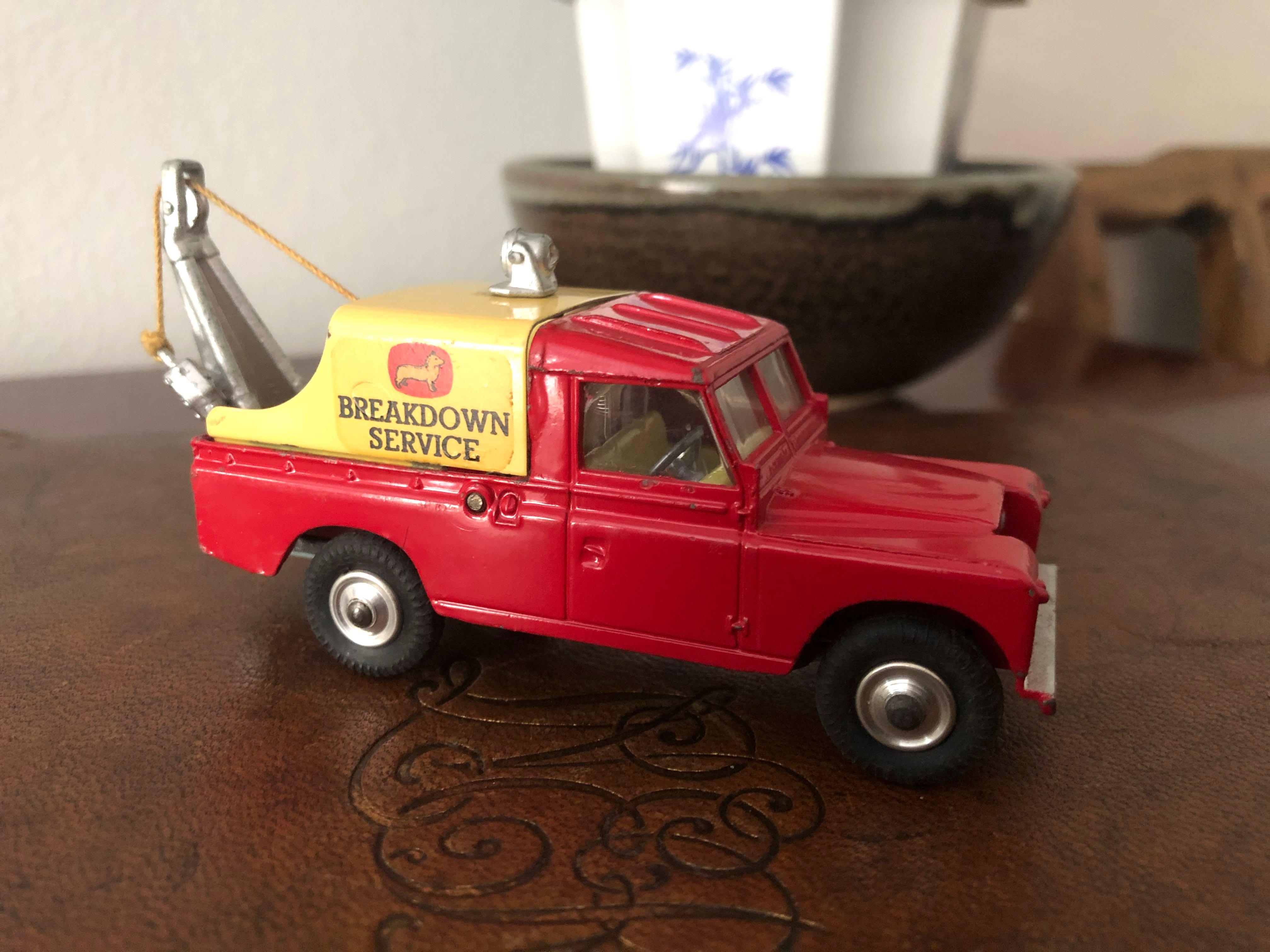 Vintage Rare Original Corgi 417s Landrover breakdown truck 1964 ...