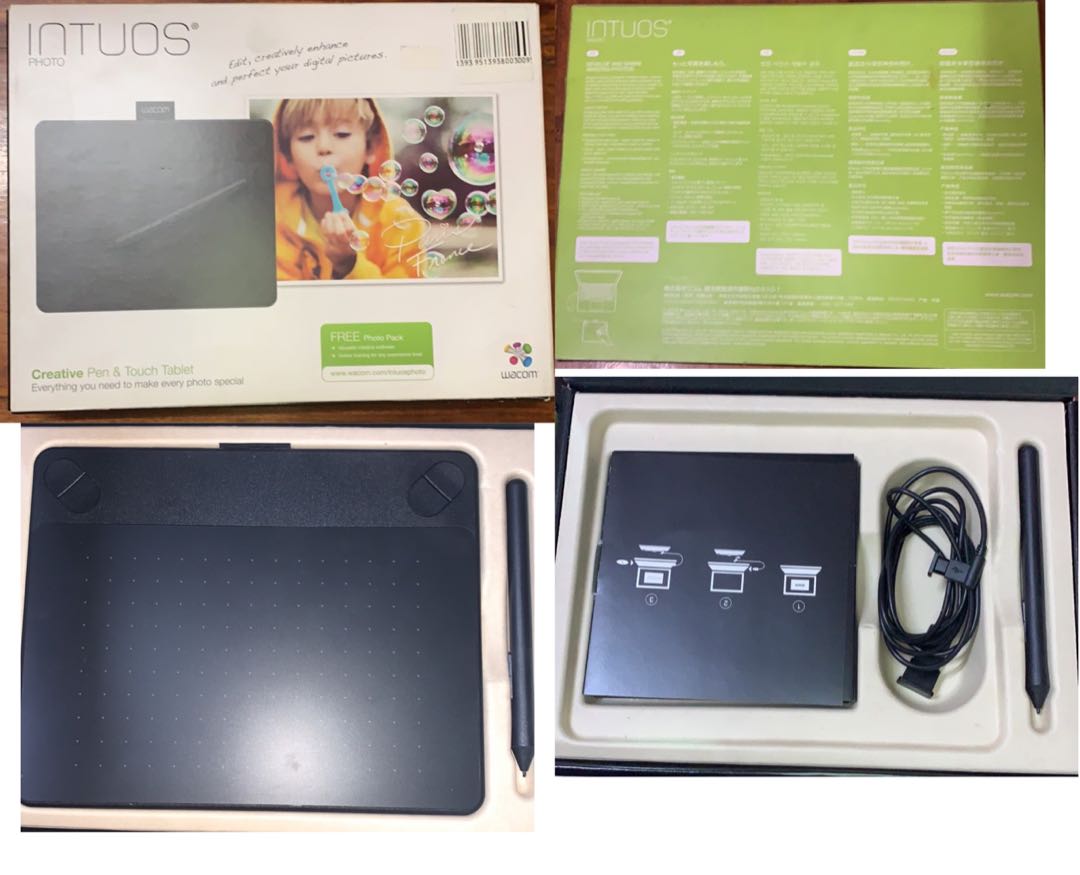 Wacom intuos photo with nibs, Computers & Tech, Printers, Scanners ...