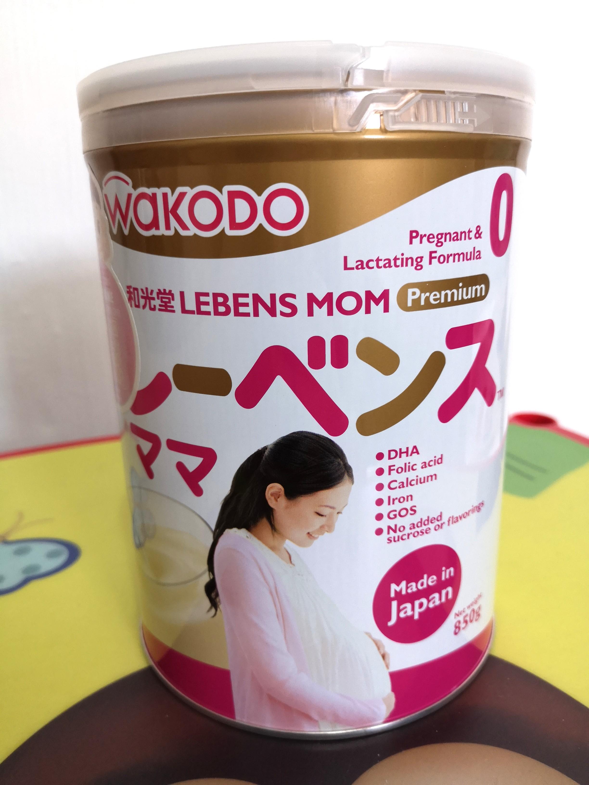 Wakodo Lebens Mom Pregnant & Lactating formula, Free Items on Carousell