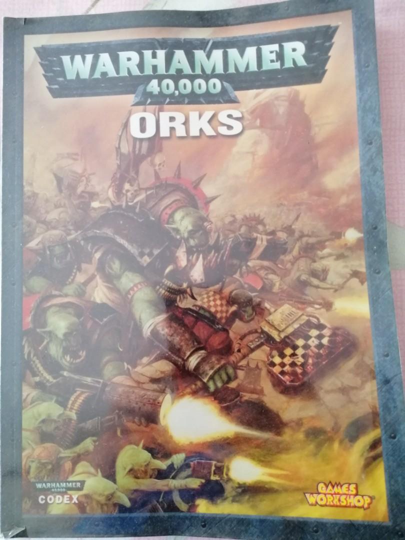 Warhammer 40k Ork Codex, Hobbies & Toys, Toys & Games on Carousell