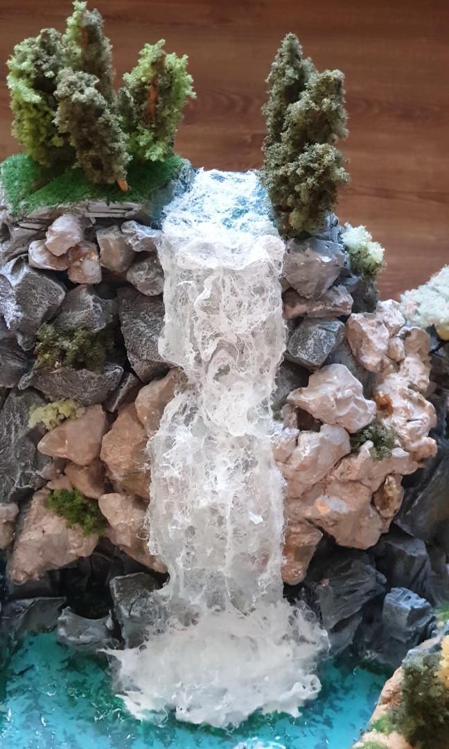 Waterfall Diorama, Hobbies & Toys, Toys & Games on Carousell