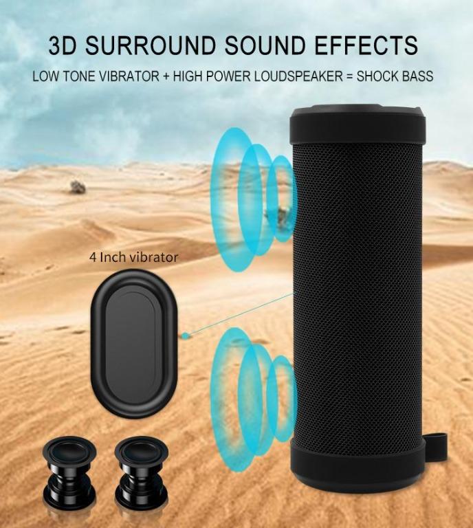 Waterproof Portable Bluetooth Speaker, Audio, Soundbars, Speakers ...