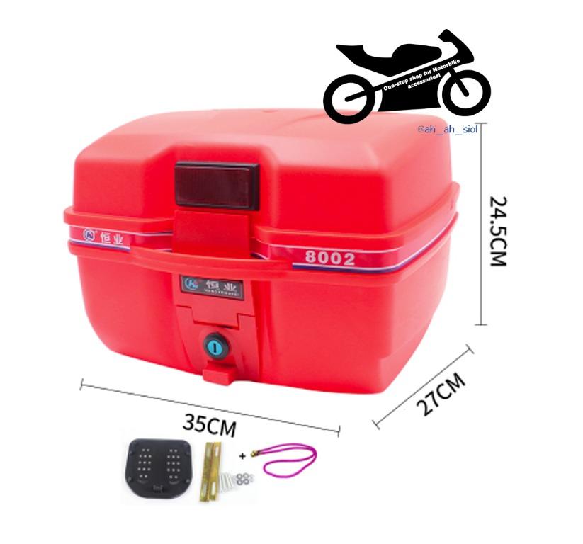 32L Retro Motorbike Top Box, Motorcycles, Motorcycle Accessories on ...