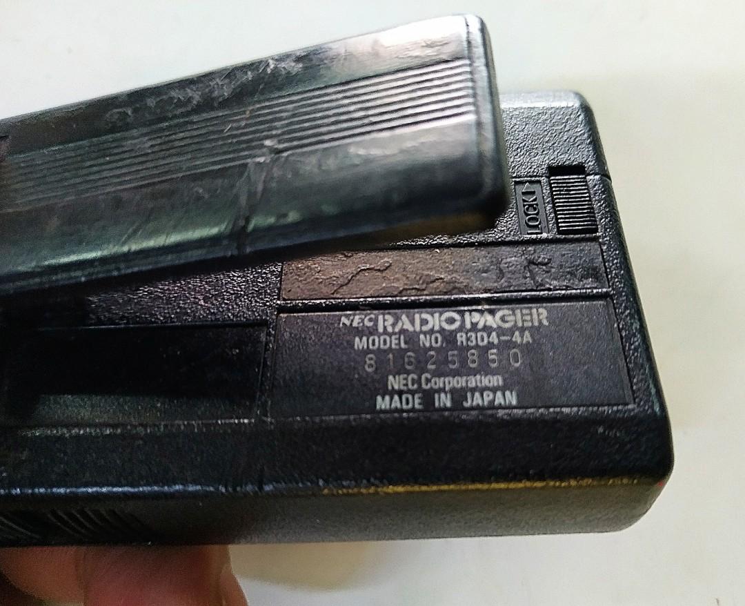 Antique NEC R304–4A Radio Pager Made In Japan, Hobbies & Toys ...