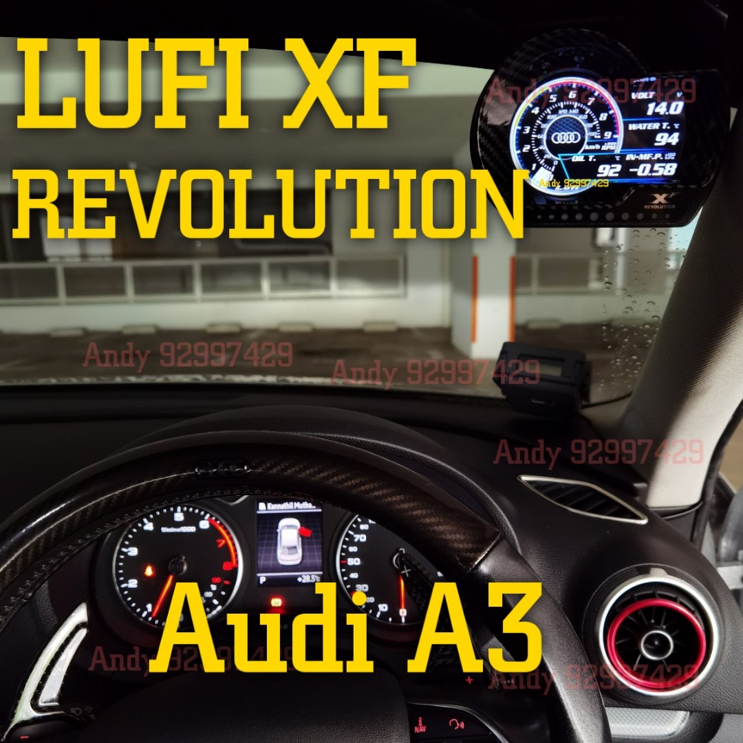 Audi A3 Lufi XF Revolution OBD OBD2 Display Gauge #lufi #magician # ...