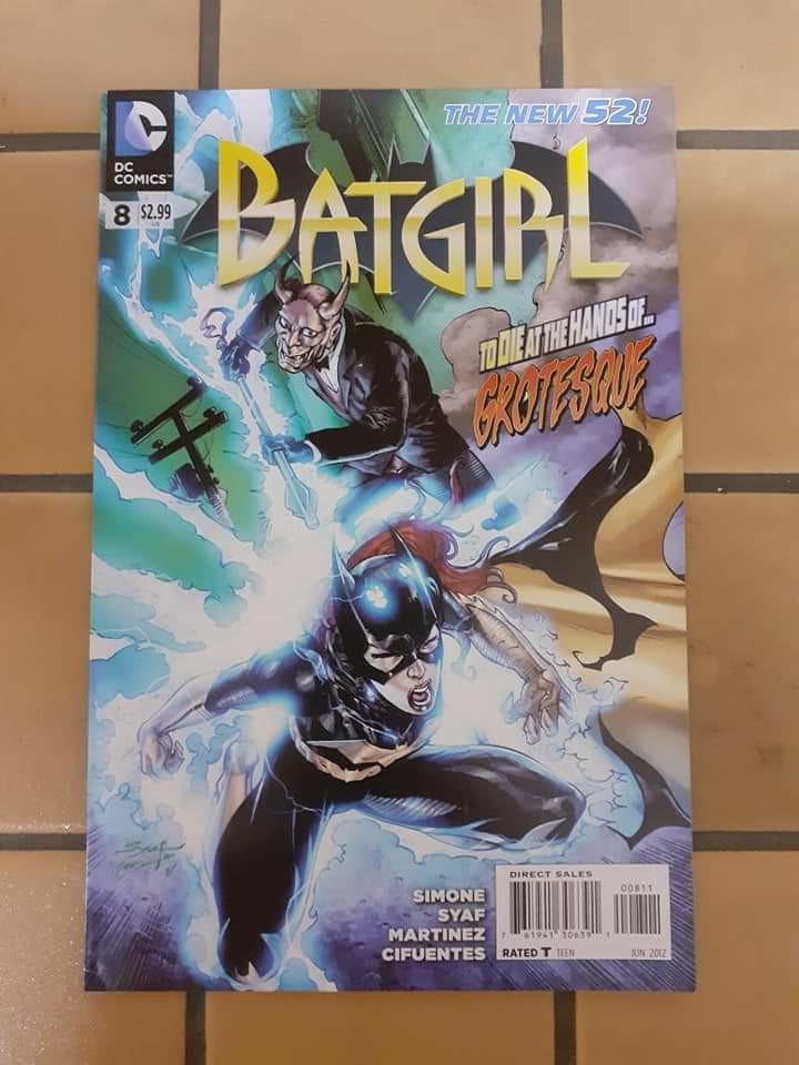 Batgirl #8 ( 1st app Grotesque ) Ardian Syaf - Cover Art ( Cover Price ...