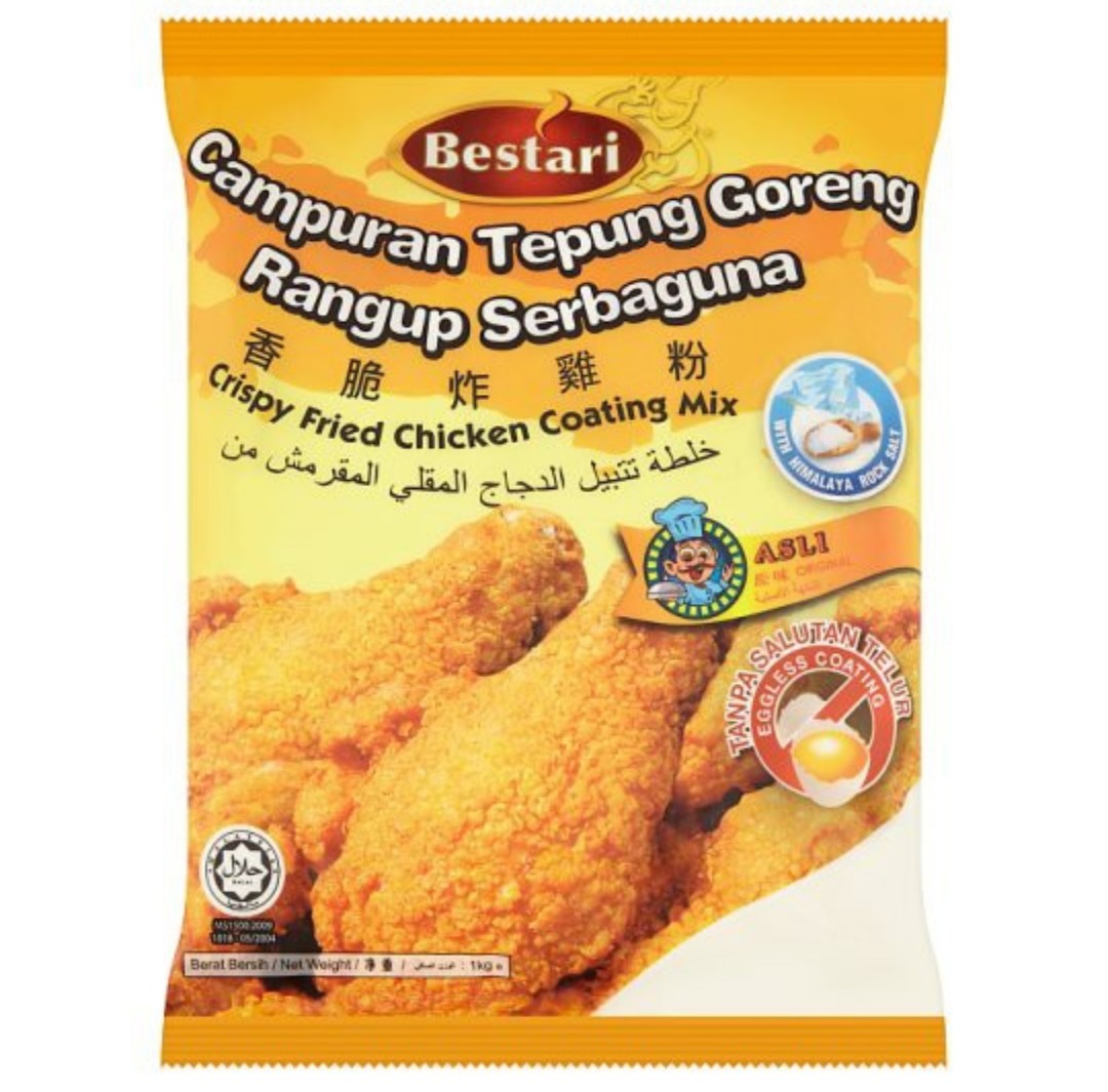 BESTARI CRISPY FRIED CHICKEN COATING MIX POWDER - INSTOCK, Food ...