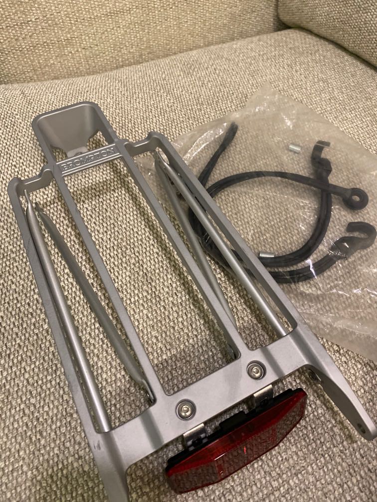 Brompton original Rear Rack, Sports Equipment, Bicycles & Parts ...