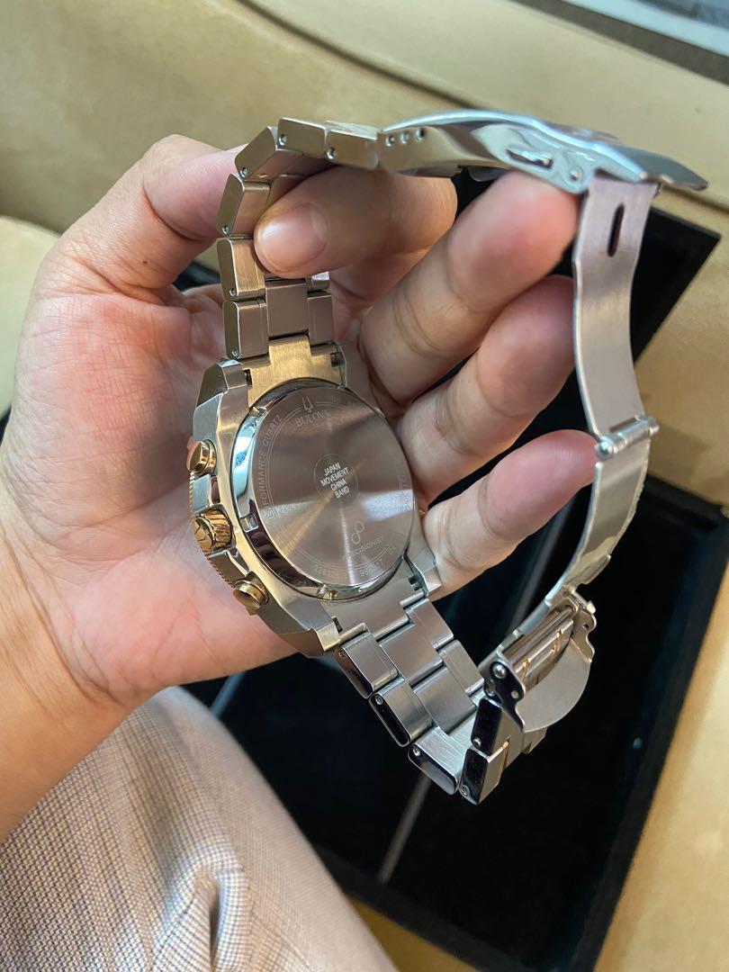 Bulova Precisionist Chronograph 98B317 Men’s Watch, Luxury, Watches on ...