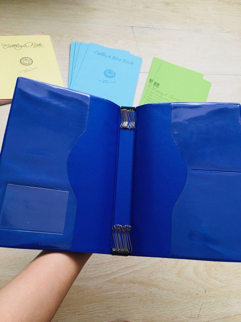 Cattleya Binder w/ Fillers, Hobbies & Toys, Stationary & Craft, Craft ...