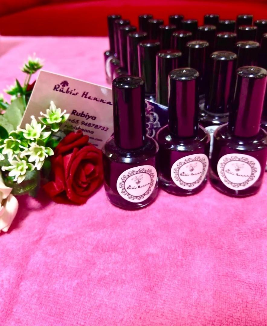 Cherry red henna kit, Beauty & Personal Care, Hands & Nails on Carousell