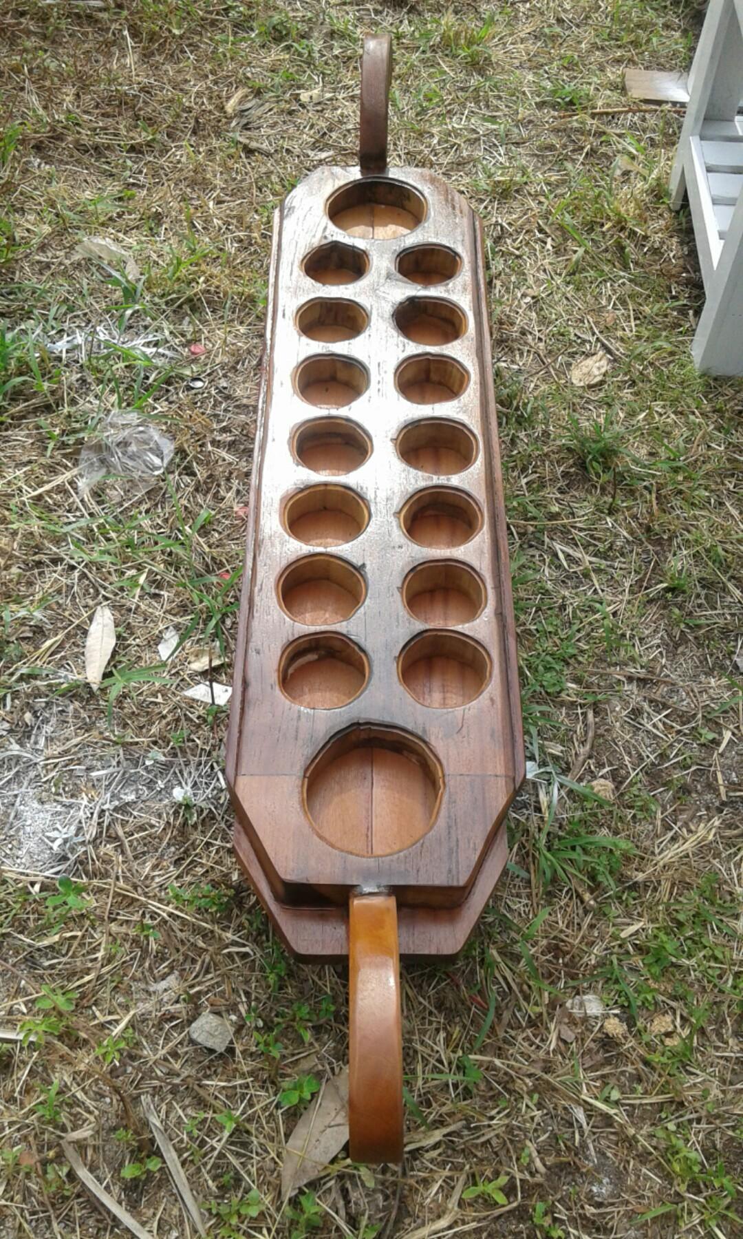 Congkak Kayu, Furniture & Home Living, Home Decor, Vases & Decorative ...