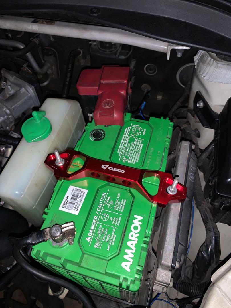 Cusco Racing Battery tie down bar, Car Accessories, Accessories on ...