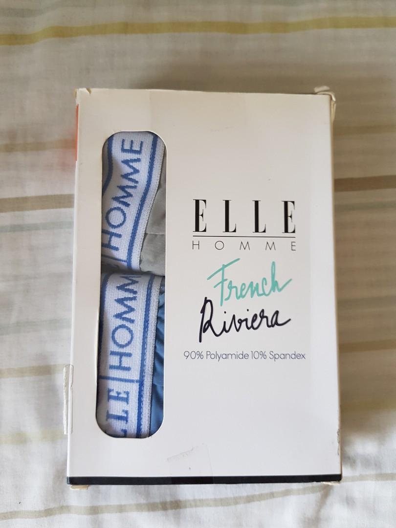 Elle Homme Boxer Trunks, Men's Fashion, Bottoms, New Underwear on Carousell